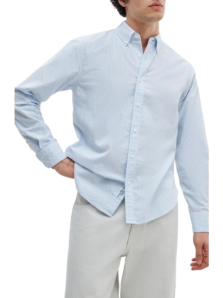 RAG & BONE classic fit oxford button-down shirt
